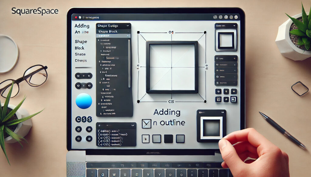 How to Add an Outline to Your Squarespace Shape Blocks - Create with ...